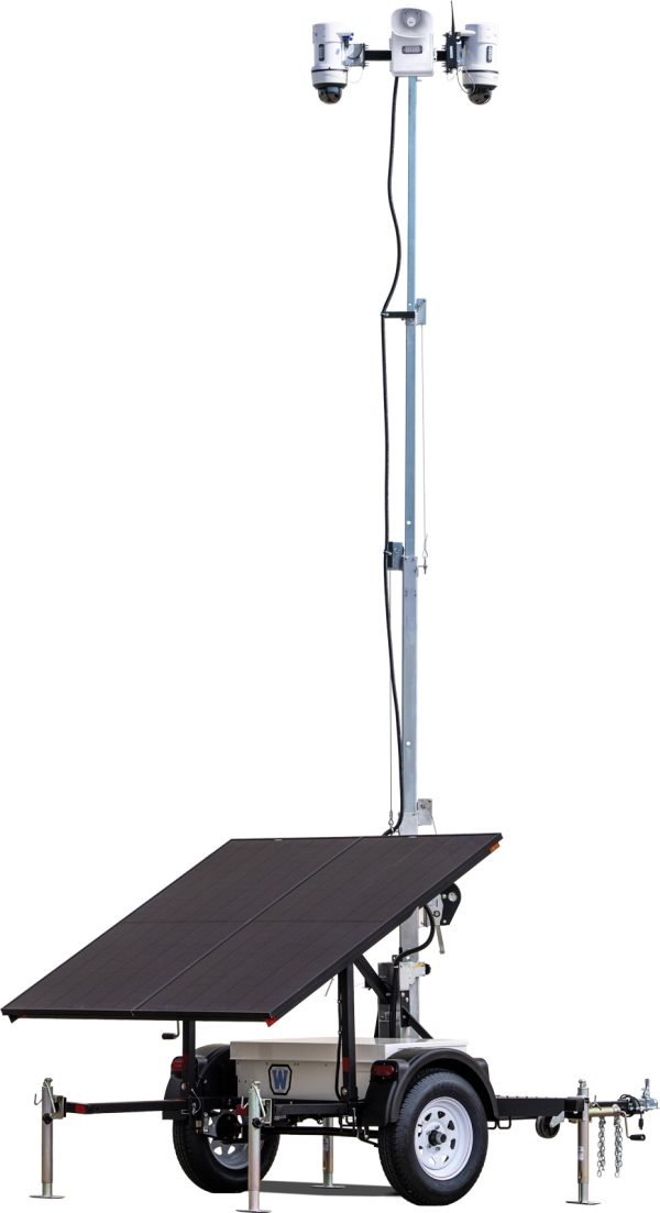 PTZ360 Solar Surveillance Tower - Joros Electrical & Maintenance